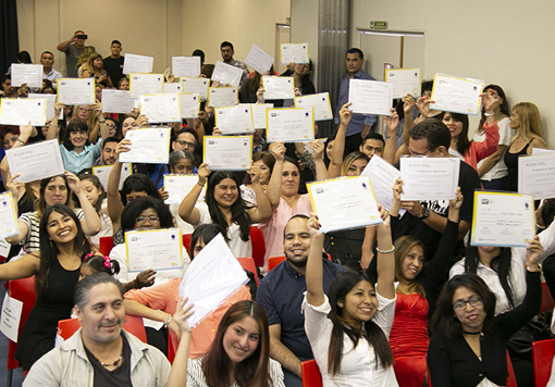 Diplomas de capacitación laboral - Fundación Tzedaká