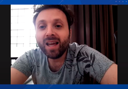 Dan Breitman cantó para los Sobrevivientes de la Shoá - Fundación Tzedaká